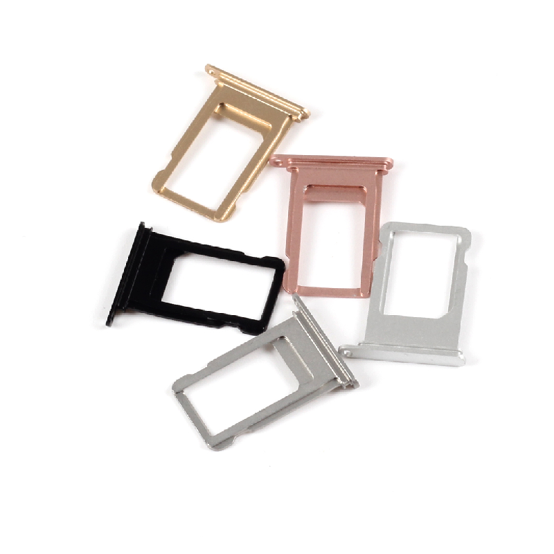 iPhone 7 sim šuplík, slot, rámeček, černý - simcard tray Black